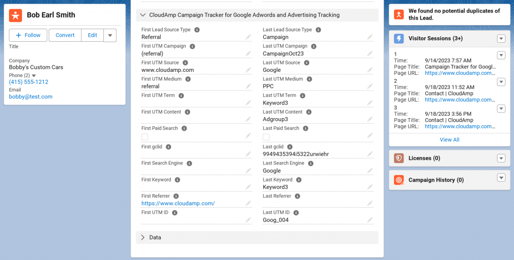 CloudAmp Campaign Tracker Demo – CloudAmp News