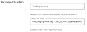 Campaign URL Options for Google Ads: Recommendations & Templates ...